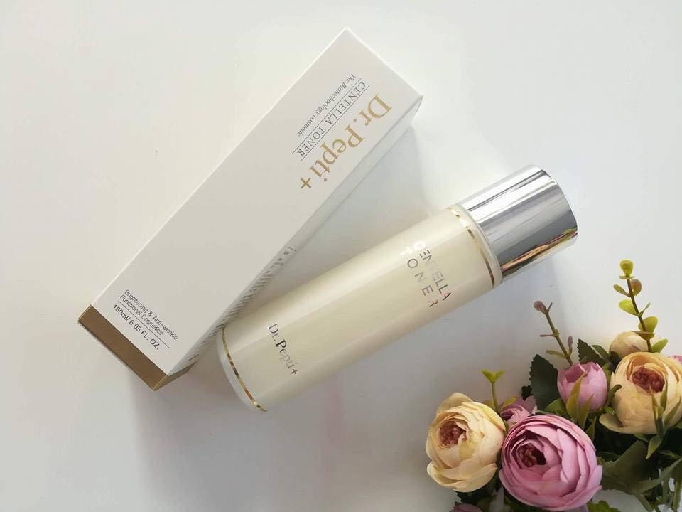 Toner Centella Dr.Pepti+ toner peptide cân bằng dưỡng da căng bóng ...