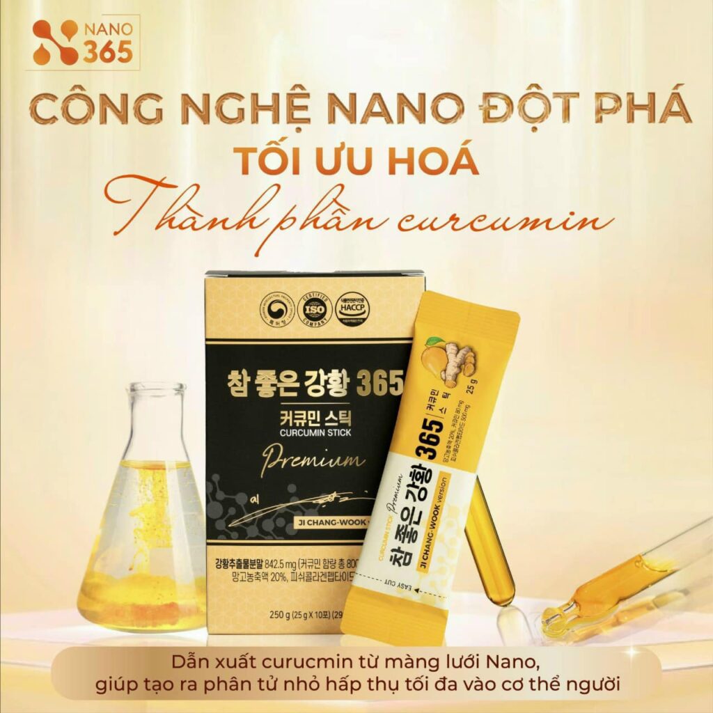 Thạch nghệ nano 365 collagen Premium phiên bản Ji Chang Wook - Hải Yến Cosmetic